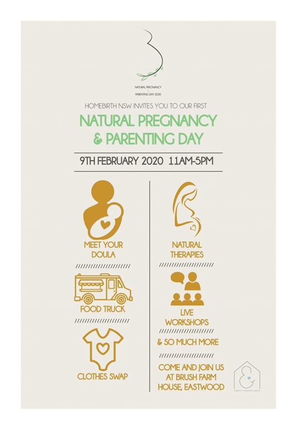 expo poster - Homebirth Access Sydney